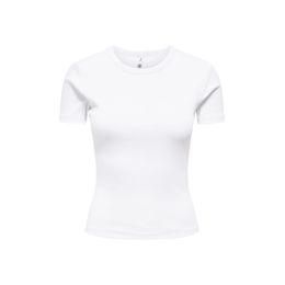 Only T-Shirt 1er Pack in Wei&szlig; | Gr.: XS