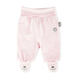 Sigikid Hose mit geschlossenen F&uuml;&szlig;en Classic Baby in rosa | Gr.: 50