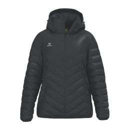Erima Damen Puffer Jacke in black | Gr.: 40