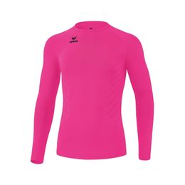 Erima Unisex Erwachsene Athletic Longsleeve Funktionsunterw&auml;sche in pink glo | Gr.: S