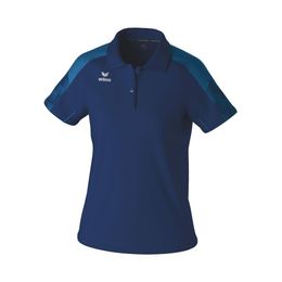 Erima Damen Poloshirt in new navy/mykonos blue | Gr.: 44