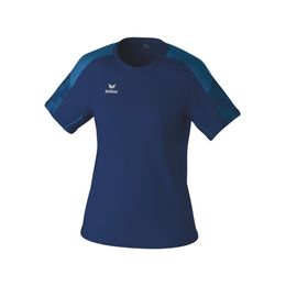 Erima Damen T-Shirt in new navy/mykonos blue | Gr.: 38