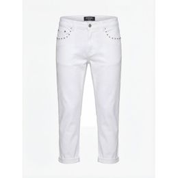 KOROSHI Gek&Atilde;&frac14;rzte baumwolljeans in wei&szlig; | Gr.: 38