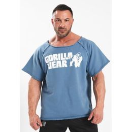 Gorilla Wear Klassisches Workout-Top &ndash; Coronet Blue &ndash; 2XL/3XL | Gr.: L/XL