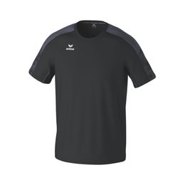 Erima Kinder T-Shirt in schwarz/slate grey | Gr.: 152