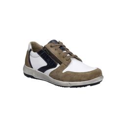 Josef Seibel Sportliche Schn&uuml;rschuhe in Beige | Gr.: 44