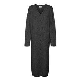 V&eacute;ro Moda Vero Moda Strickkleid in Dark Grey Melange | Gr.: M