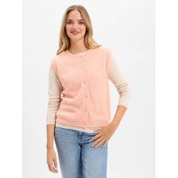 Marie Lund Weste in aprikot rosa - 0006 | Gr.: XL/XXL