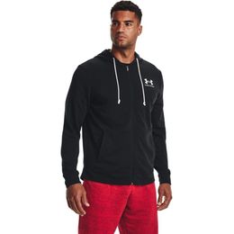 Under Armour Sweatjacke "Rival" in Schwarz | Gr.: XL