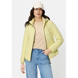 Camel Active Gef&uuml;tterte Jacke mit abnehmbarer Kapuze in Gelb | Gr.: 40