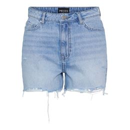Pieces Shorts 'PCSummer' Damen Gr&ouml;&szlig;e 32/33 blue denim