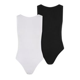 Urban Classics Bodysuit female Black, White size XS