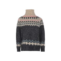 Jalene Pullover Damen Gr&ouml;&szlig;e M/L beigemeliert / t&uuml;rkis / graumeliert / lachs