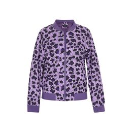 Swirly Between-Season Jacket female Purple size XL