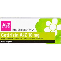 CETIRIZIN AbZ 10 mg Filmtabletten 20 St&uuml;ck