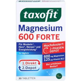 MCM KLOSTERFRAU Vertr. GmbH Taxofit Magnesium 600 Forte Depot Tabletten 30 St