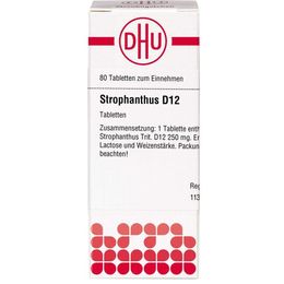 DHU-Arzneimittel Strophanthus D 12 Tabletten 80 St