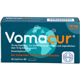 HEXAL&reg; Vomacur 70 Suppositorien 10 St