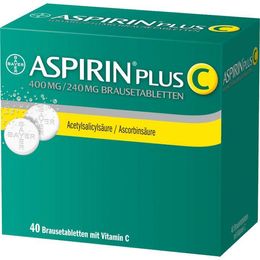 BAYER Aspirin plus C Brausetabletten 40 St