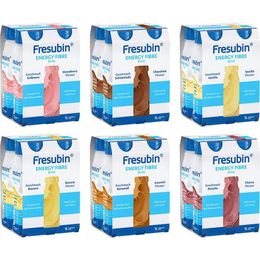 Fresenius Fresubin Energy Fibre Drink Mischkarton Trinknahrung 6X4X200 ml