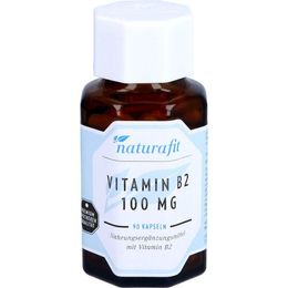 naturafit&reg; Naturafit Vitamin B2 100 mg Kapseln 90 St