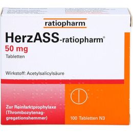 HERZASS-ratiopharm 50 mg Tabletten 100 St