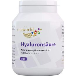 vitaworld Hyalurons&auml;ure 100 mg Kapseln 100 St