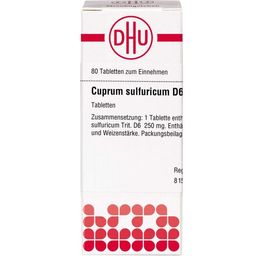 DHU-Arzneimittel Cuprum Sulfuricum D 6 Tabletten 80 St