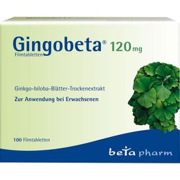 betapharm Gingobeta 120 mg Filmtabletten 100 St