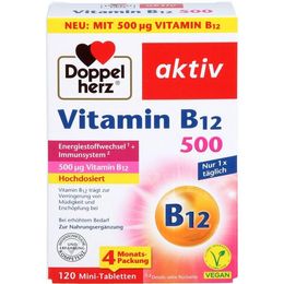 Queisser Doppelherz Vitamin B12 500 Tabletten 120 St