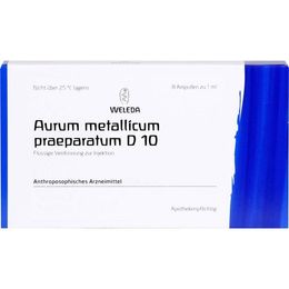 Weleda Aurum Metallicum Praeparatum D 10 Ampullen 8 St