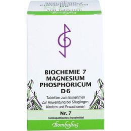 Bombastus Biochemie 7 Magnesium phosphoricum D 6 Tabletten 500 St