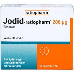 JODID-ratiopharm 200 &mu;g Tabletten 50 St