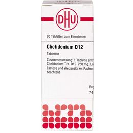 DHU-Arzneimittel Chelidonium D 12 Tabletten 80 St