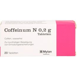 Coffeinum N 0,2 g Tabletten 20 St