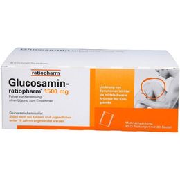 GLUCOSAMIN-ratiopharm 1500 mg Plv.z.H.e.L.z.Einn. 90 St