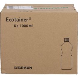 Aqua B.Braun Sp&uuml;ll&ouml;sung Kunststoff Flasche 6X1000 ml