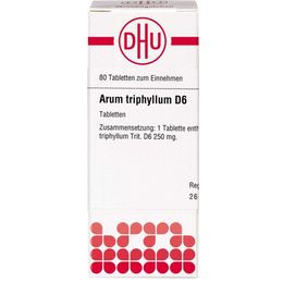 DHU-Arzneimittel Arum Triphyllum D 6 Tabletten 80 St