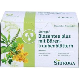 Sidroga Blasentee plus mit B&auml;rentraubenbl&auml;ttern 20X2.0 g