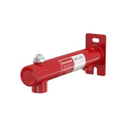 Flamco Wandbefestigung Flexconsole Rp 3/4xRp 3/4, rot, m Handentl&uuml;fter 1/2 (27911)