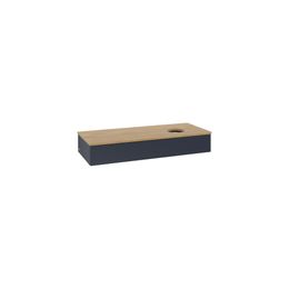 Villeroy & Boch V&B Waschtischunterschrank ohne Frontstruktur, mit Beleuchtung Antao 120x19x50cm, WBP hon. Oa, md bl. m Lac ; Villeroy & Boch (L12011HG)
