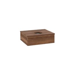 Villeroy & Boch V&B Waschtischunterschrank mit Frontstruktur -Beleuchtung Antao 60x19x50cm, WBP-farbe w. wal, w. walnut ; Villeroy & Boch (L07112HM)