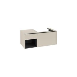 Villeroy & Boch V&B Waschtischunterschrank Beck. re Subway 3.0 100,1x42,25x51,6cm, m LE/Gr vo b, ca Gr ; Villeroy & Boch (C571L1VN)