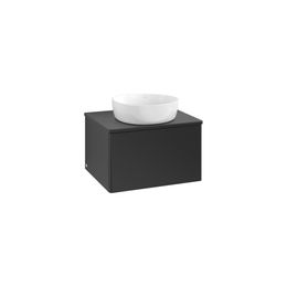 Villeroy & Boch V&B Waschtischunterschrank ohne Frontstruktur -Beleuchtung Antao 60x36x50cm, WBP-farbe Lac, bla m lacquer ; Villeroy & Boch (L29010PD)