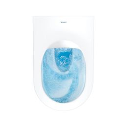 Duravit Wand-WC, Tiefsp&uuml;ler HygFlush Me by Starck 37x54cm, 4 l, mit HygieneGlaze, wei&szlig; (2584092000)