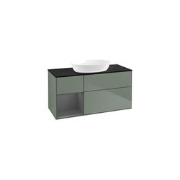 Villeroy & Boch V&B Waschtischunterschrank Finion 120cm, Pl b m, Rg A m Lac, Oli. m Lac ; Villeroy & Boch (FA62GKGM)