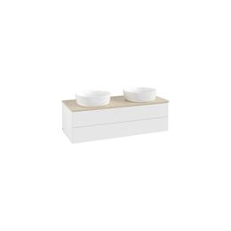 Villeroy & Boch V&B Waschtischunterschrank ohne Frontstruktur, mit Beleuchtung Antao 120x36x50cm, WBP-farbe botti., wh. m Lac ; Villeroy & Boch (L24013MT)