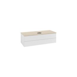 Villeroy & Boch V&B Waschtischunterschrank mit Frontstruktur, mit Beleuchtung Antao 120x36x50cm, WBP botti., glo wh. Lac ; Villeroy & Boch (L21113GF)