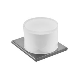 KEUCO Lotionspender Edition 400 SW-chrom geb., Echtkr.-Glas mattiert (11552139000)