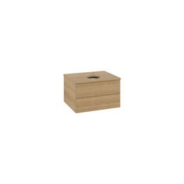 Villeroy & Boch V&B Waschtischunterschrank mit Frontstruktur Antao 60x36x50cm, HL, WBP hon. Oa, hon. Oa ; Villeroy & Boch (K18151HN)